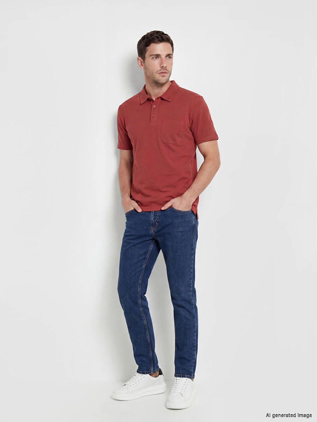 LCWAIKIKI Classic Polo Kragna Pike Muška Majica