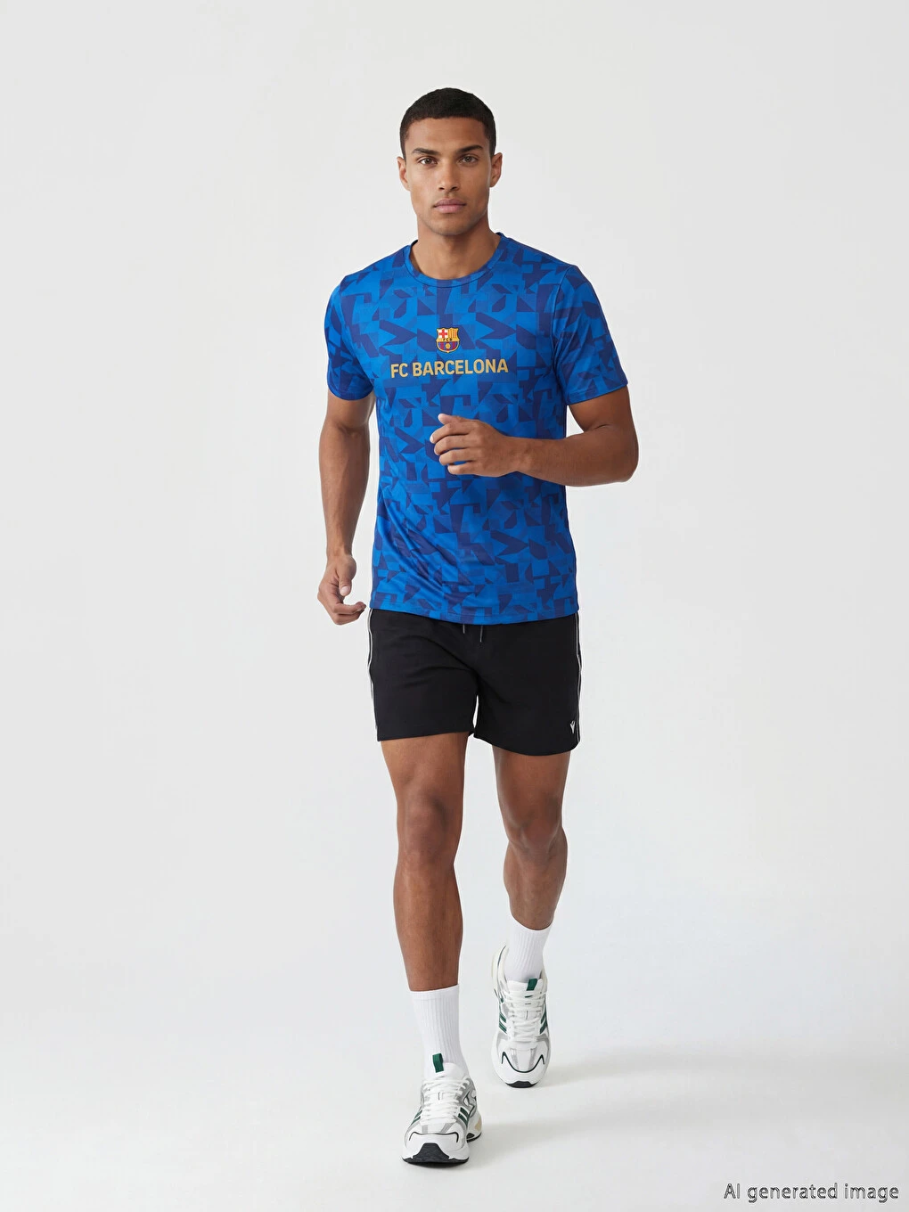XSIDE ACTIVE Muška Sportska Majica Sa Štampom Fc Barcelona