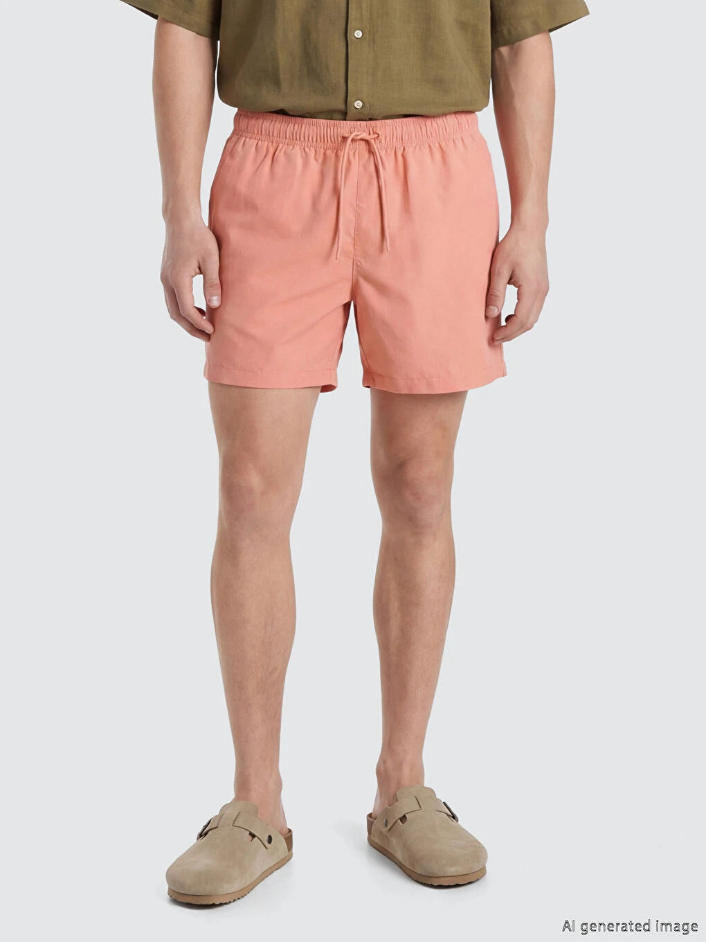 LCW SWIMWEAR Kratak Osnovni Muški Šorts Za Kupanje