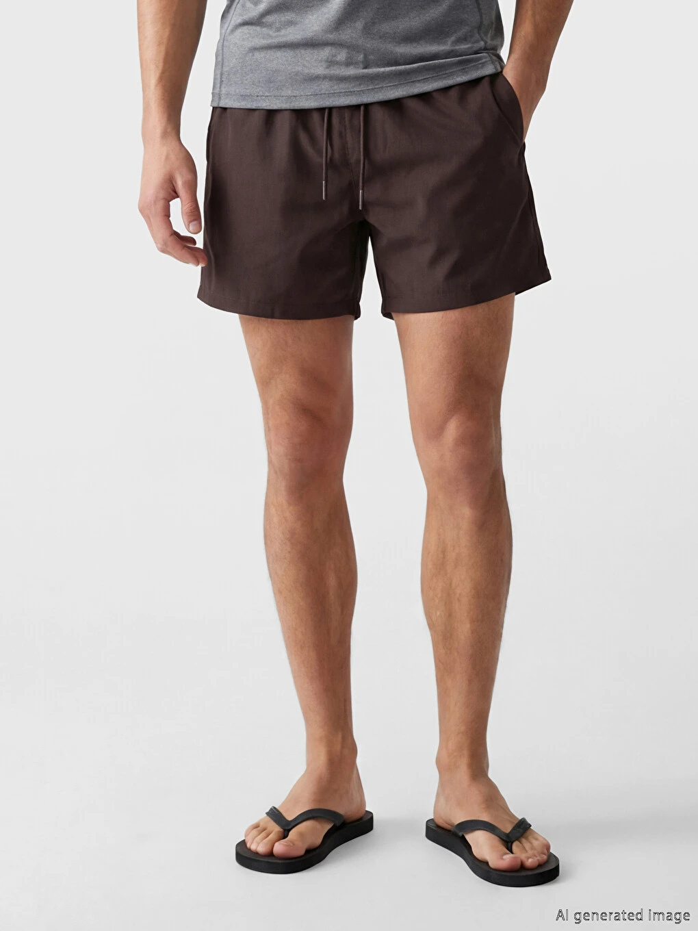 LCW SWIMWEAR Kratak Osnovni Muški Šorts Za Kupanje