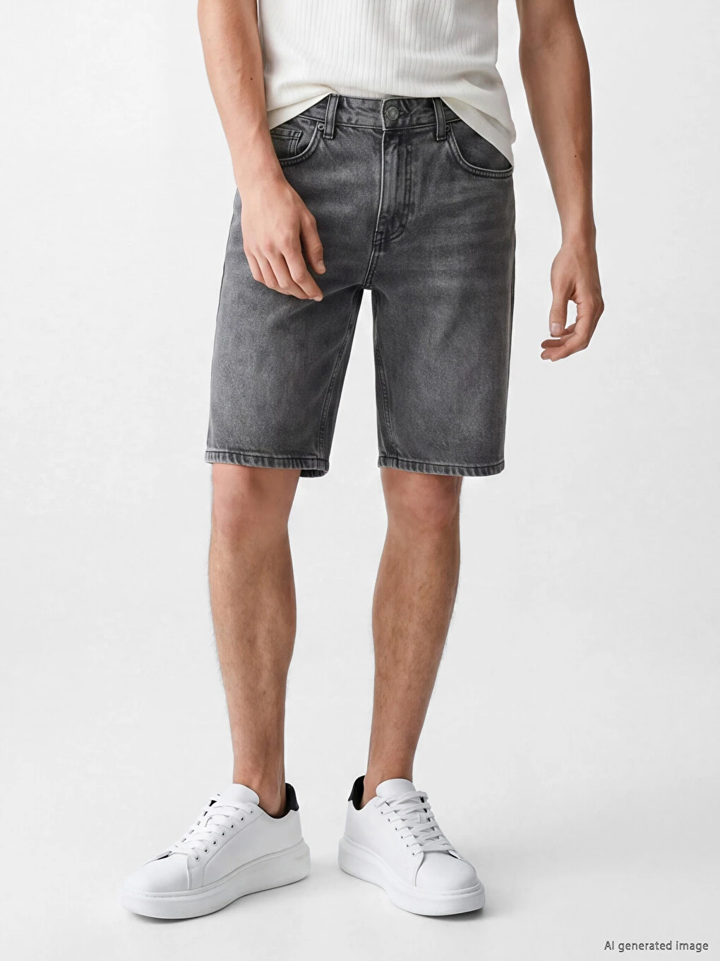 LCW Jeans Regular Fit Muški Teksas Šorts