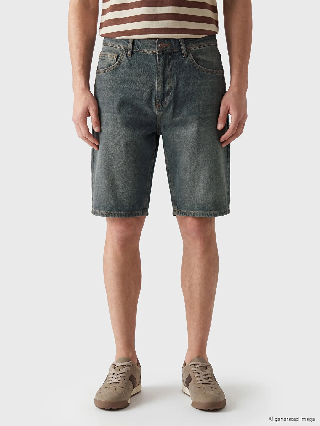 LCW Jeans Regular Fit Muški Teksas Šorts