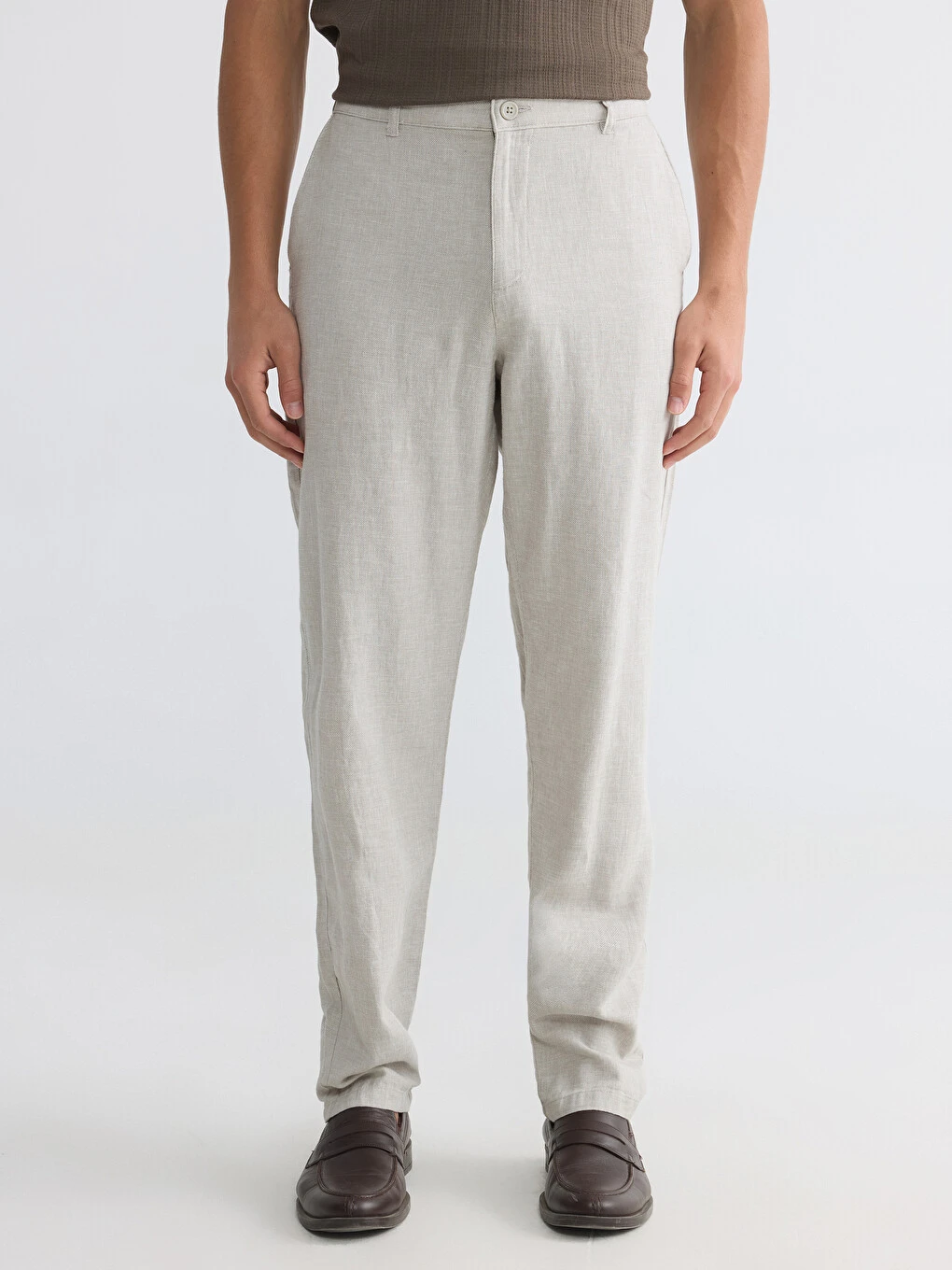 LCWAIKIKI Classic Muške Chino Pantalone Regularnog Kroja