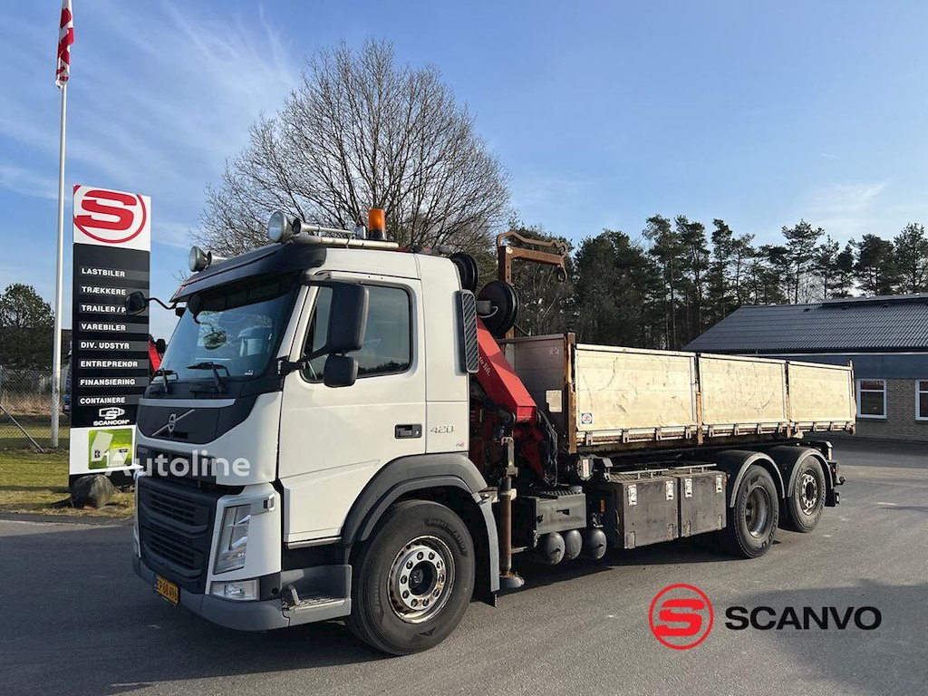 Volvo FM420 - HMF1320K kran kiper