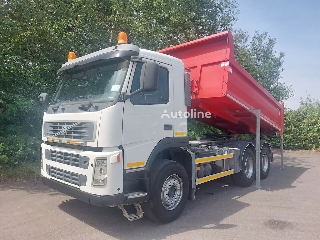 Volvo FM 380 6x4 BB manual -kipper-trekker – double usage. kiper