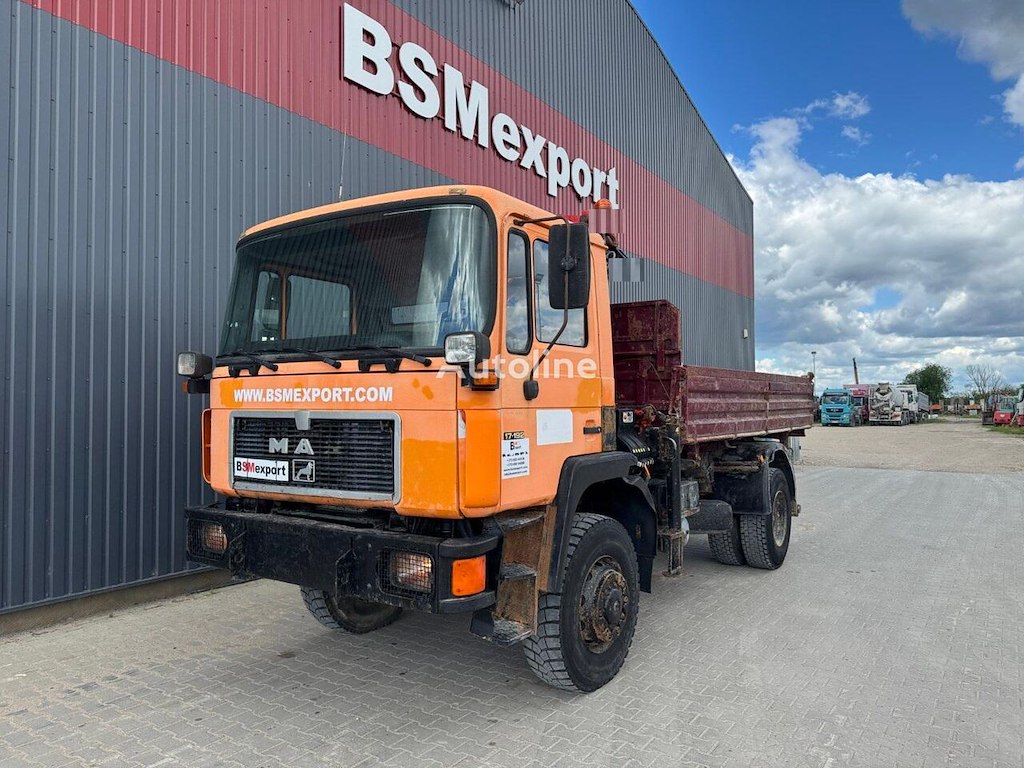 MAN 17.192, 4x4 kiper