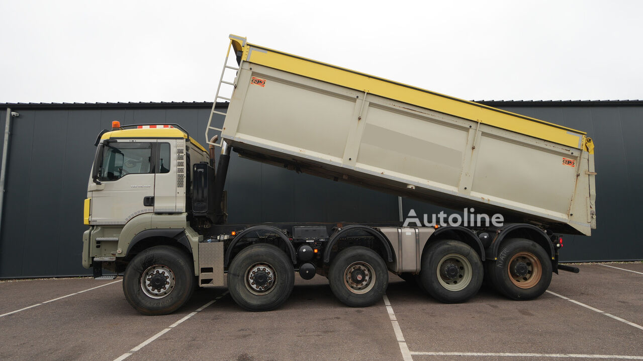 MAN TGS 49.460 10x8 tipper 393.000km kiper