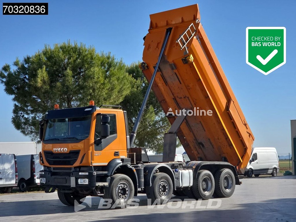 IVECO Trakker 450 8X4 Suspensión Ballestas Euro 6 Cubos Reductores kiper