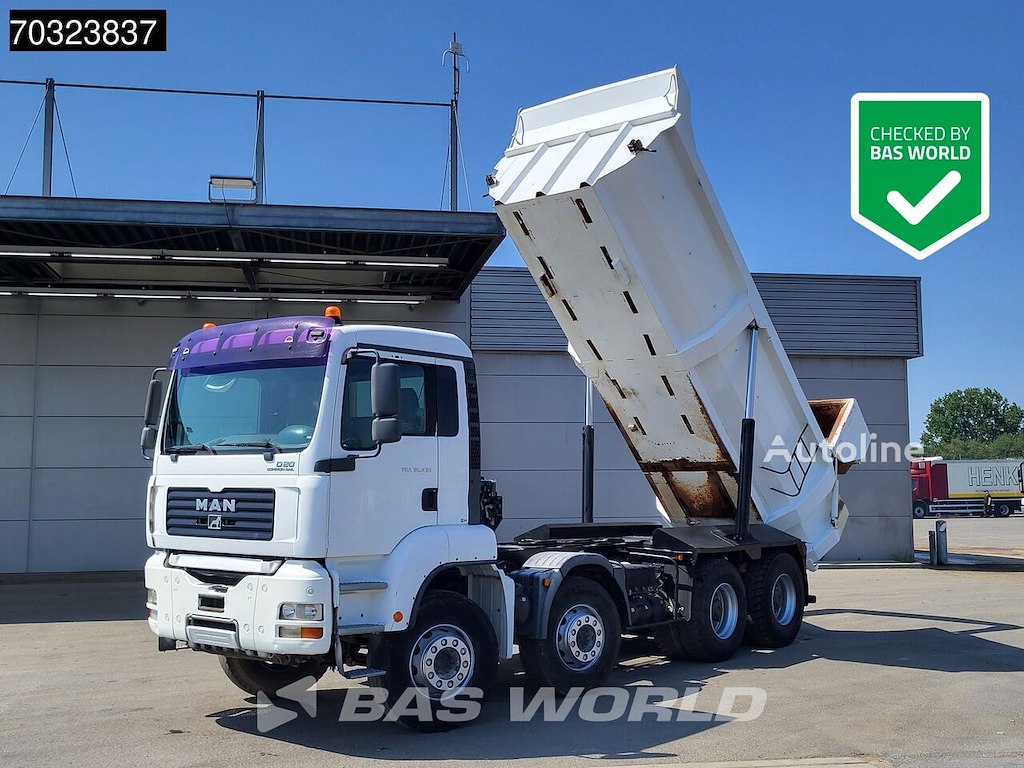 MAN TGA 35.430 8X4 14m3 tipper Big-Axle Retarder Euro 3 kiper