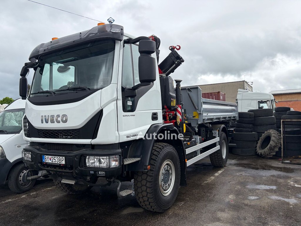 Prodaje se IVECO EUROCARGO 150-280 4X4 + HR kiper na aukciji