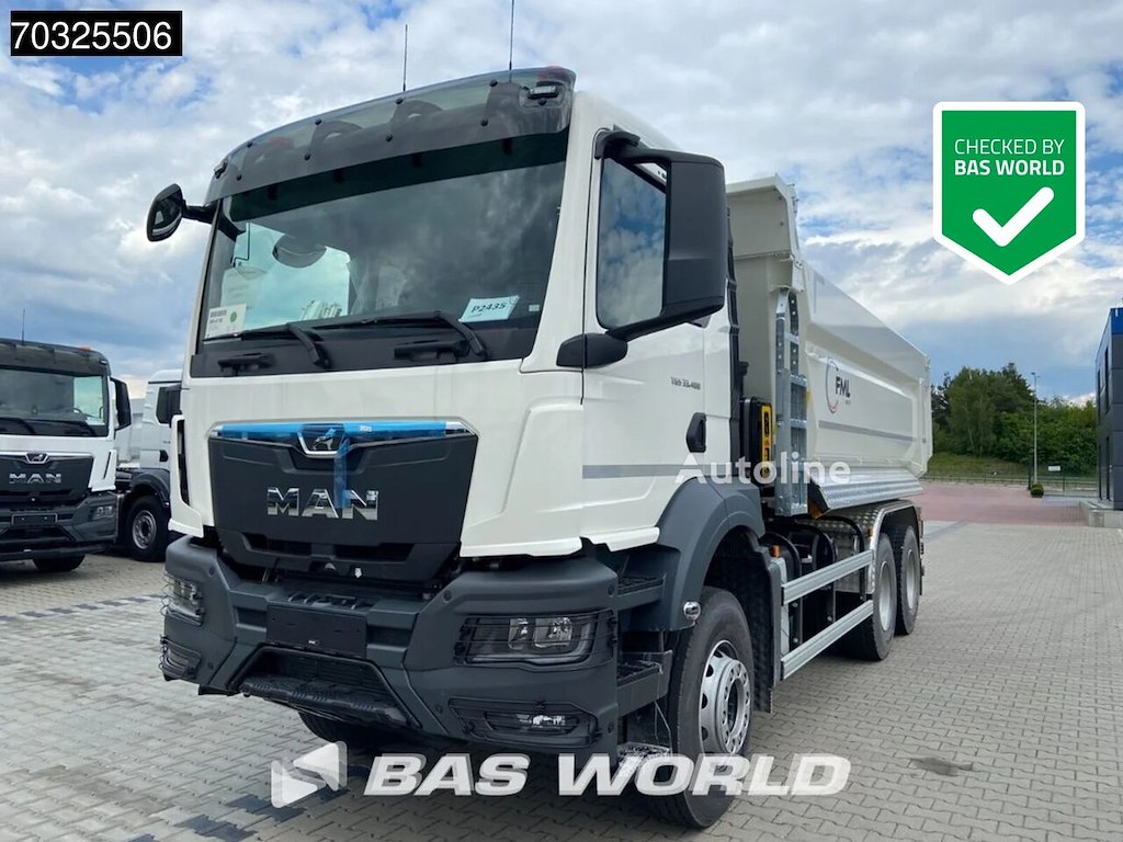 Novi MAN TGS 33.400 6X4 NEW! 6x4 tipper Steel suspension Big-Axle Manual kiper