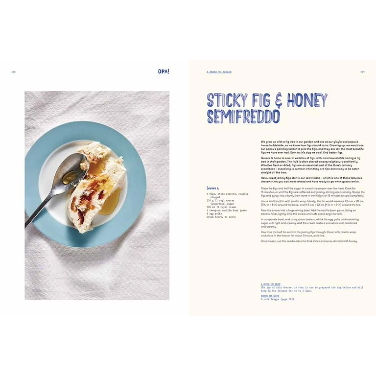OPA Recipes inspired by Greek tavernas