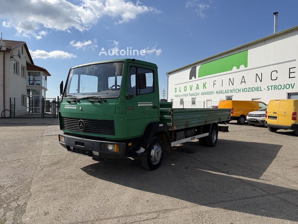 Mercedes-Benz 809 valník s bočnicami E1 manual VIN 058 kamion s ravnom platformom < 3.5t