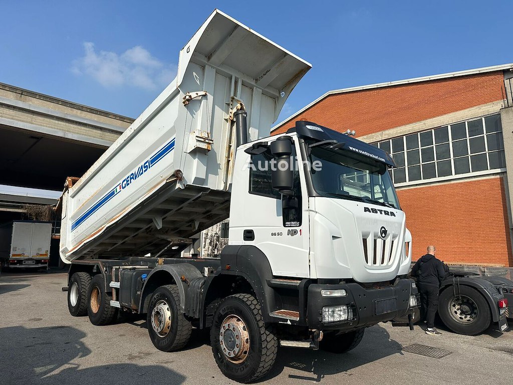IVECO Astra HD 500 8X6 TARGA GIALLA kiper