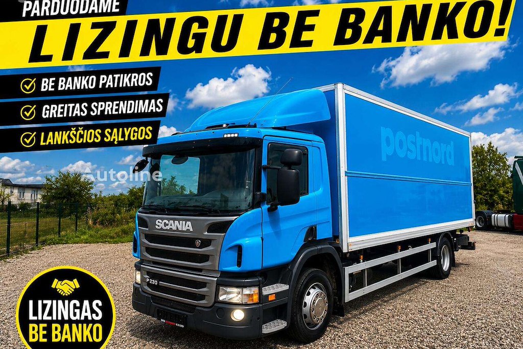Scania P 320 16.5T su liftu izotermni kamion