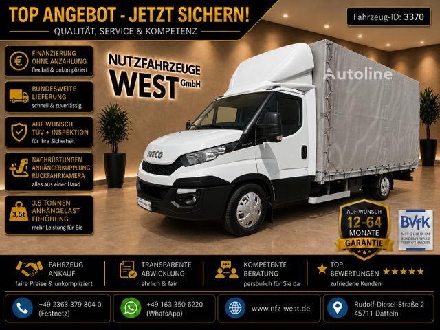 IVECO Daily 35S17 3,0 HPI Maxi Pritsche+Plane kamion s ceradom < 3.5t