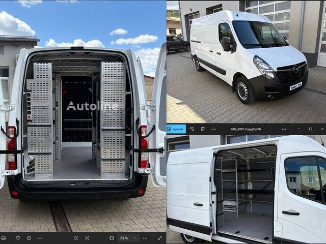 Opel Movano 2.3 Cdti,regálový systém SORTIMO L2H2 minibus furgon