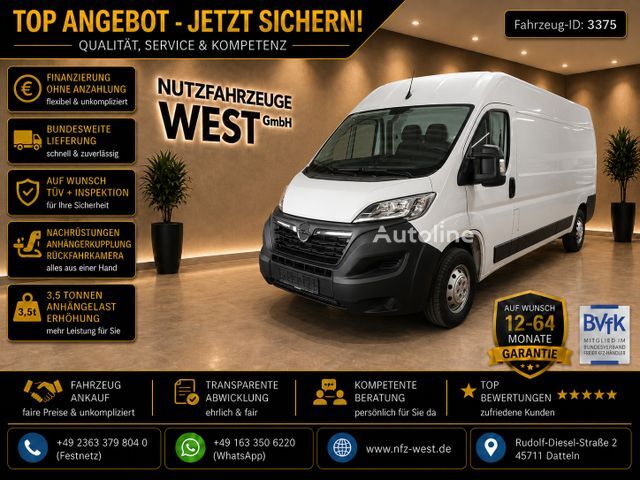 Opel Movano 2,2 CDTI Maxi L3-H2*Garantie*1.Hand* minibus furgon