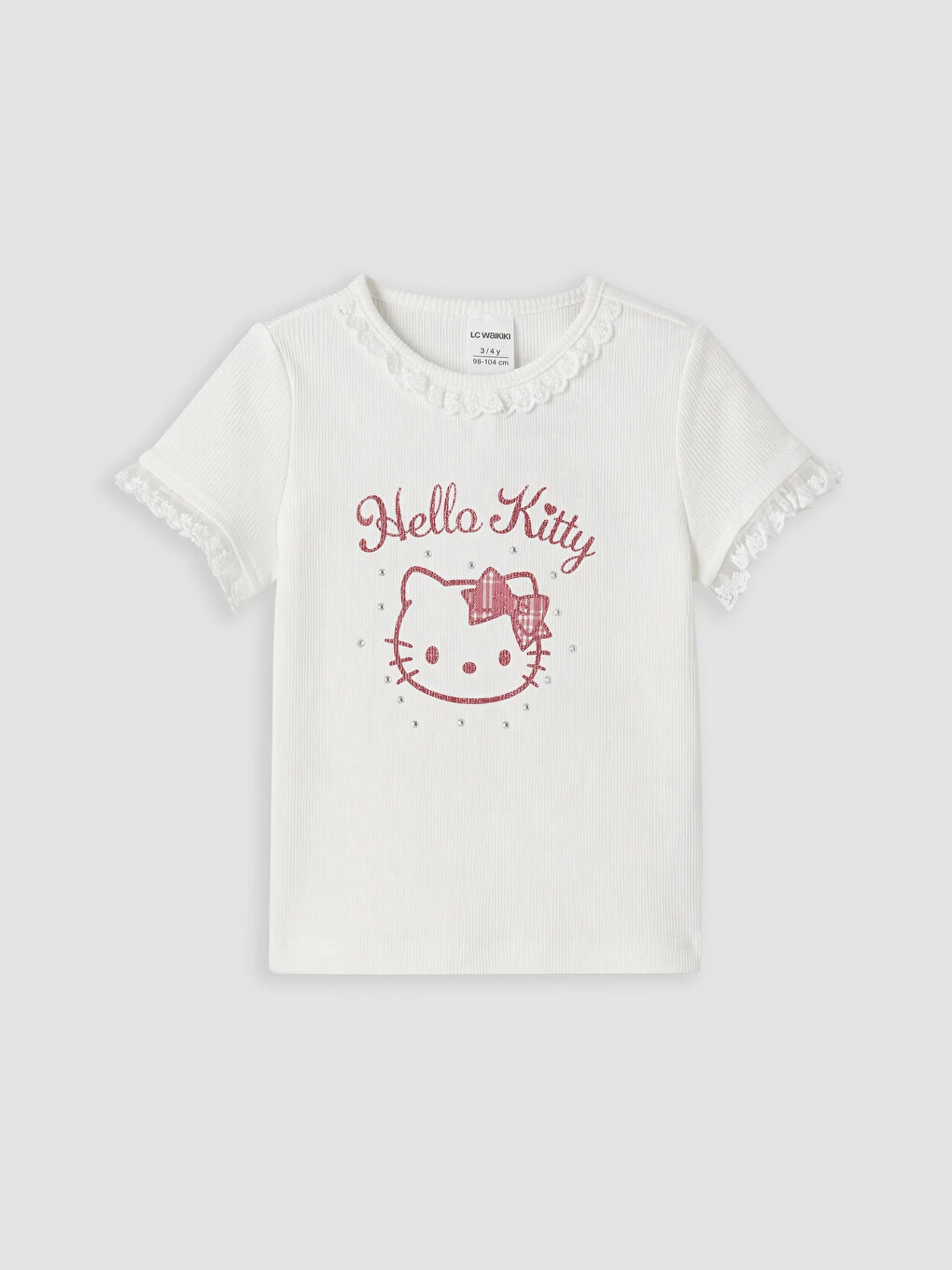 LCW Kids Hello Kitty Štampani Pidžama Komplet Za Devojčice