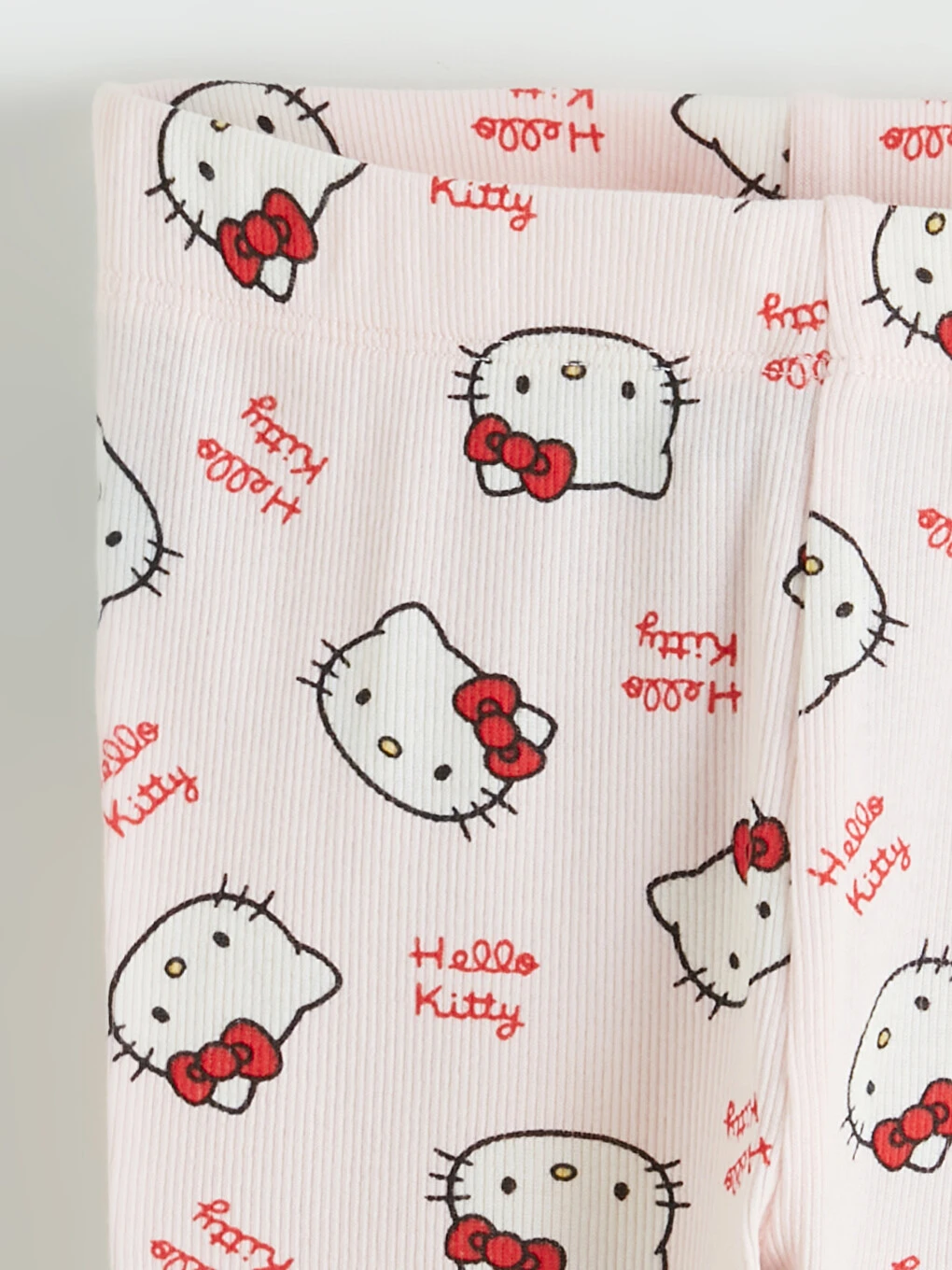 LCW Kids Hello Kitty Rebraste Helanke Sa Printom Za Devojčice