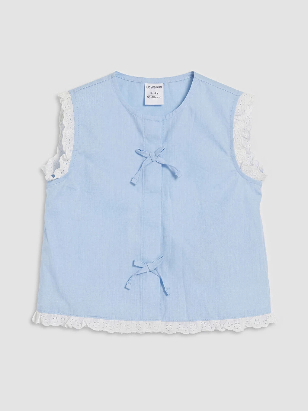 LCW Kids Bluza Za Devojčice Sa Detaljem Mašne
