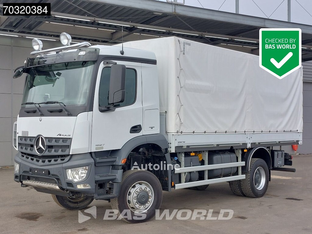 Mercedes-Benz Arocs 1827 4X4 4x4 Full Steel 4,20m WB Big-Axle Euro 6 kamion s ceradom