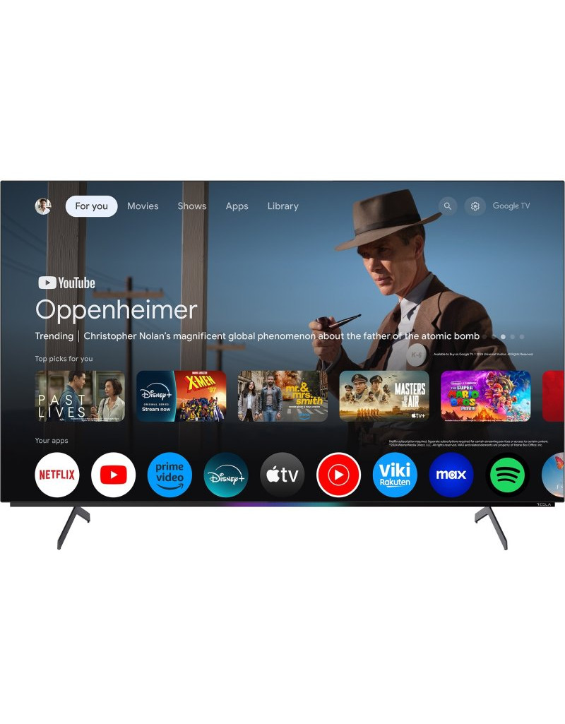 TESLA O65S949GUS OLED 65" 4K Smart Google TV siva