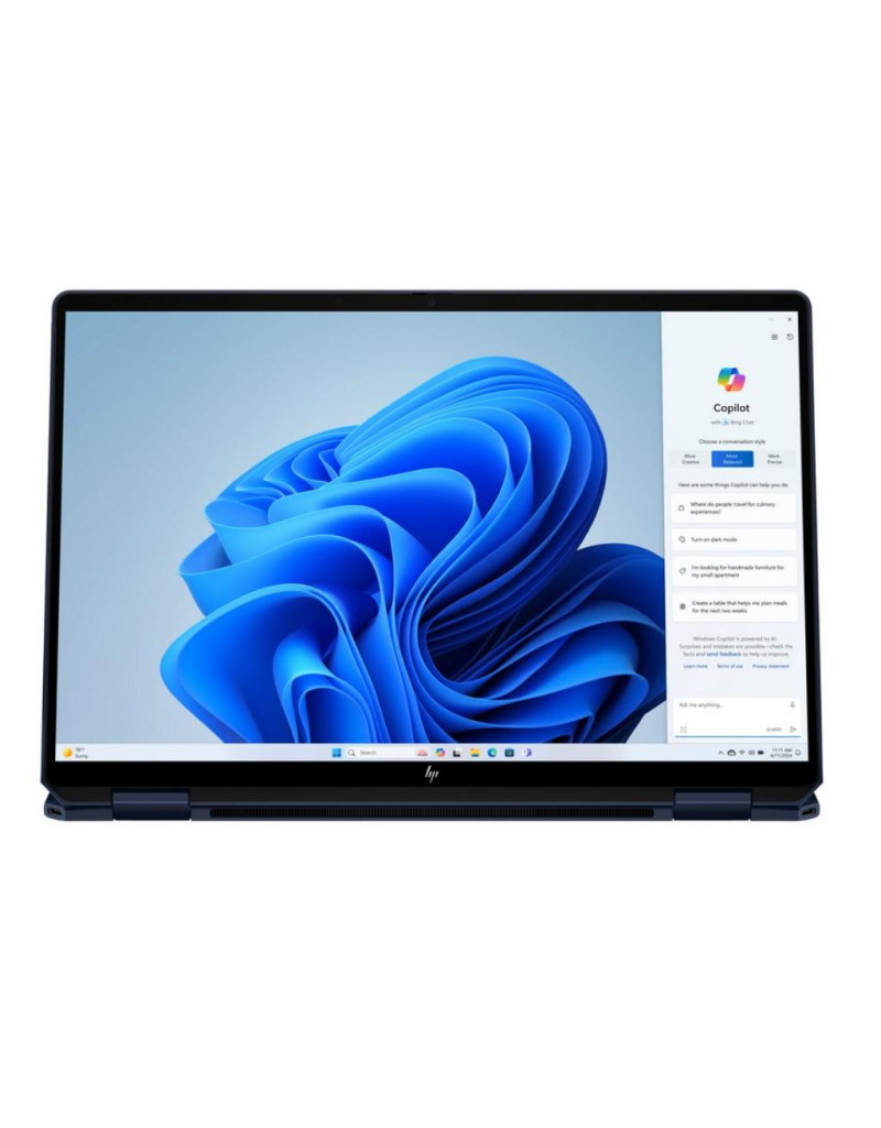 HP OmniBook Ultra Flip 14-fh0008nm W11H 14"2.8K OLED Touch U7 258V 32GB onboard 1TB plava 3g