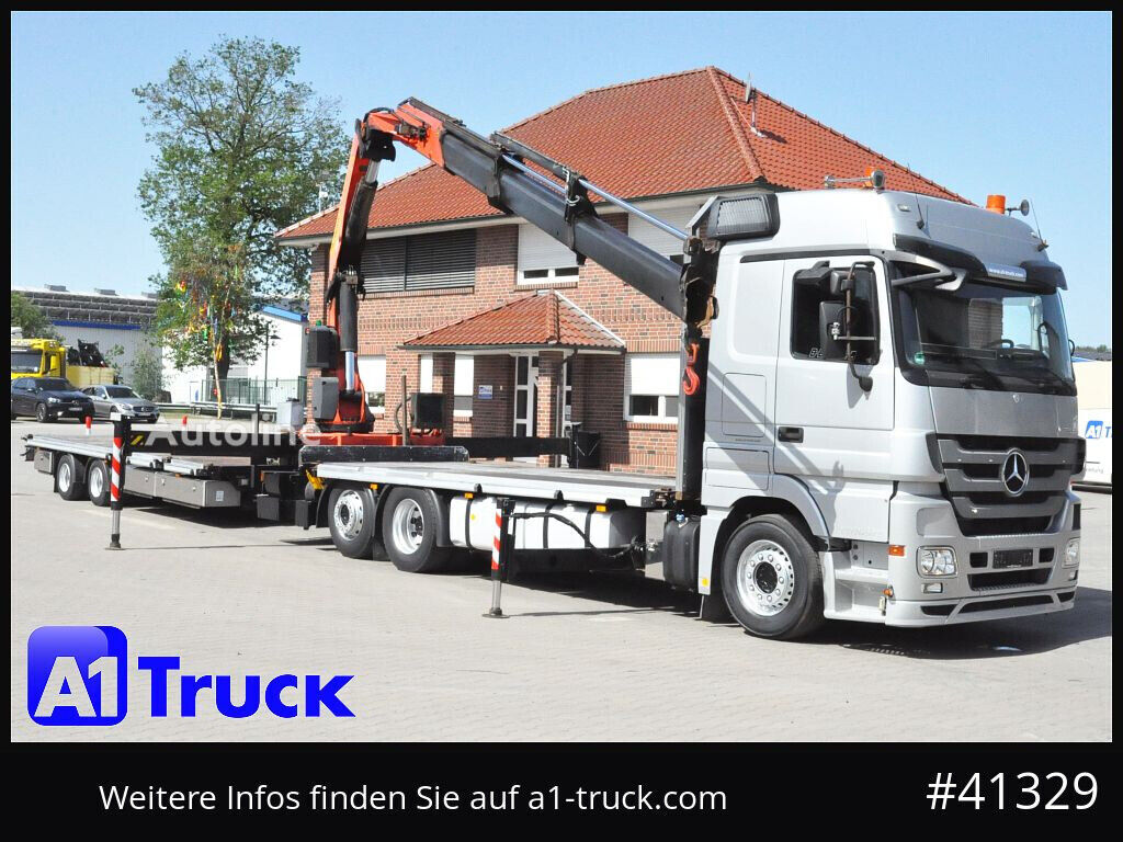 Mercedes-Benz 2541 MP3, Kran: PK 34002 SH, Container, FUNK kamion platforma
