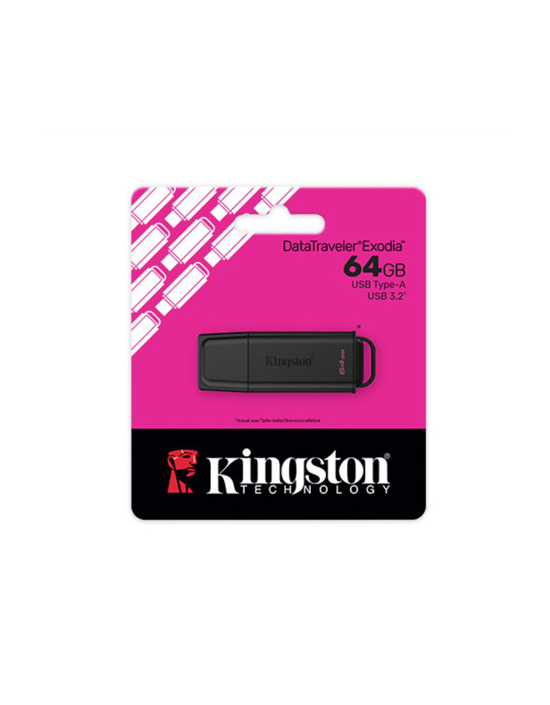 KINGSTON 64GB DataTraveler Exodia USB 3.2 Gen1 DTXG2/64GB