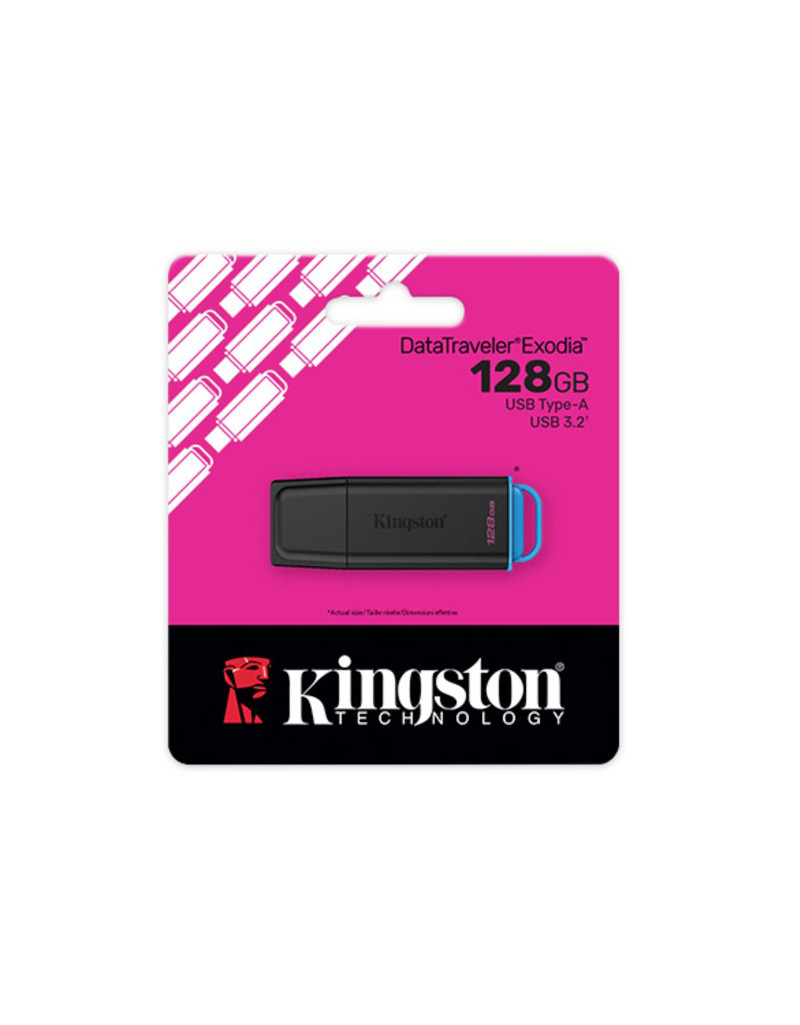 KINGSTON 128GB DataTraveler Exodia USB 3.2 Gen1 DTXG2/128GB