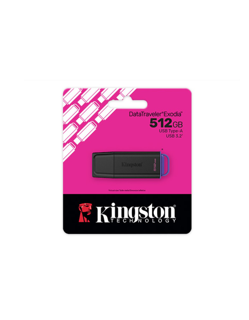 KINGSTON 512GB DataTraveler Exodia USB 3.2 Gen1 DTXG2/512GB