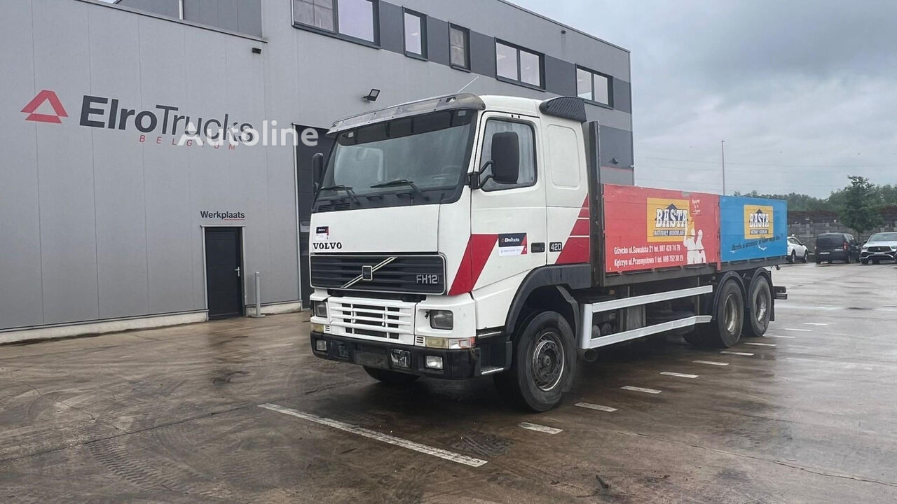 Volvo FH 12.420 (6X4 / MANUAL GEARBOX / BOITE MANUELLE) kamion s ravnom platformom