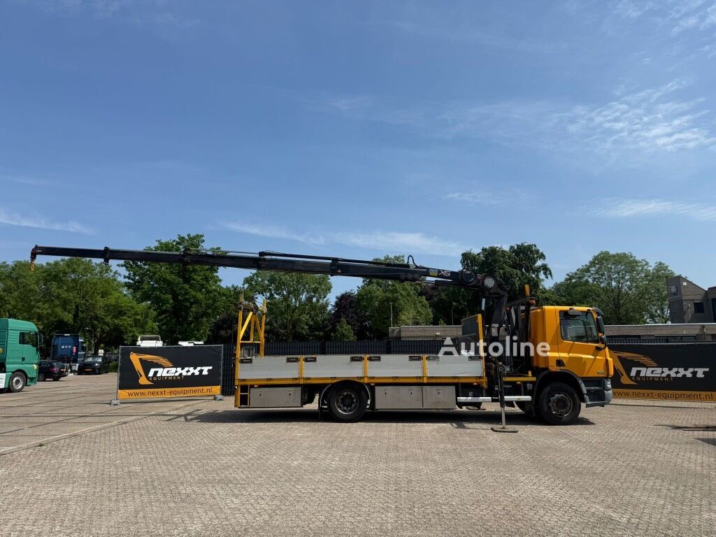 DAF CF 65 - HIAB Hipro 144E-3+1m kamion s ravnom platformom