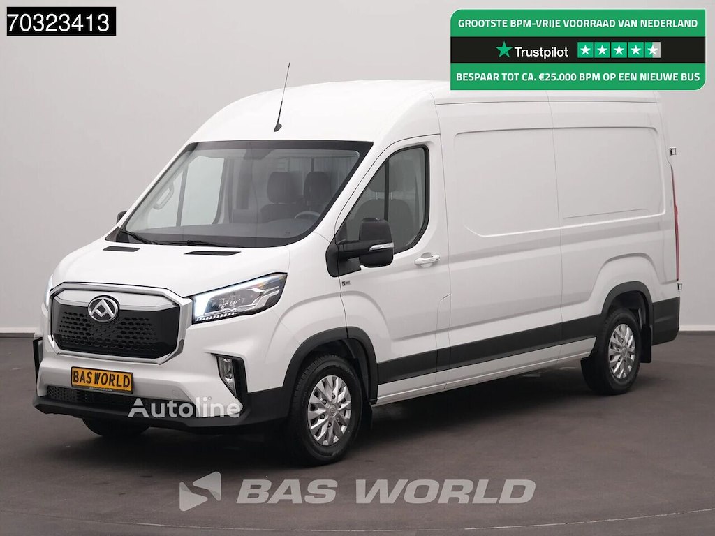 Novi Maxus eDeliver 9 Elektrisch 72kWh 288km WLTP Stad 204PK Snelladen L3H2 laki furgon