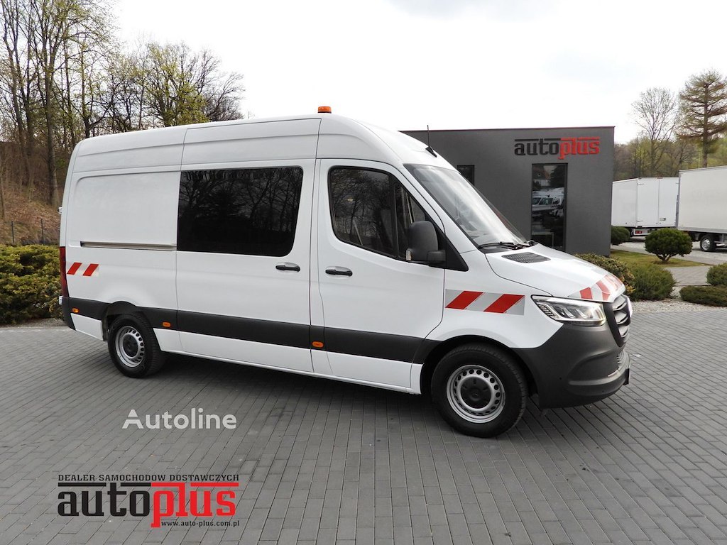 Mercedes-Benz SPRINTER 316 BOX VAN 6 SEATS CRUISE CONTROL NAVIGATION LED LIGHT kombi minibus