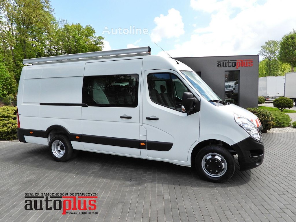 Renault MASTER BOX DELIVERY VAN 6 SEATS TWIN WHEELS 130HP kombi minibus