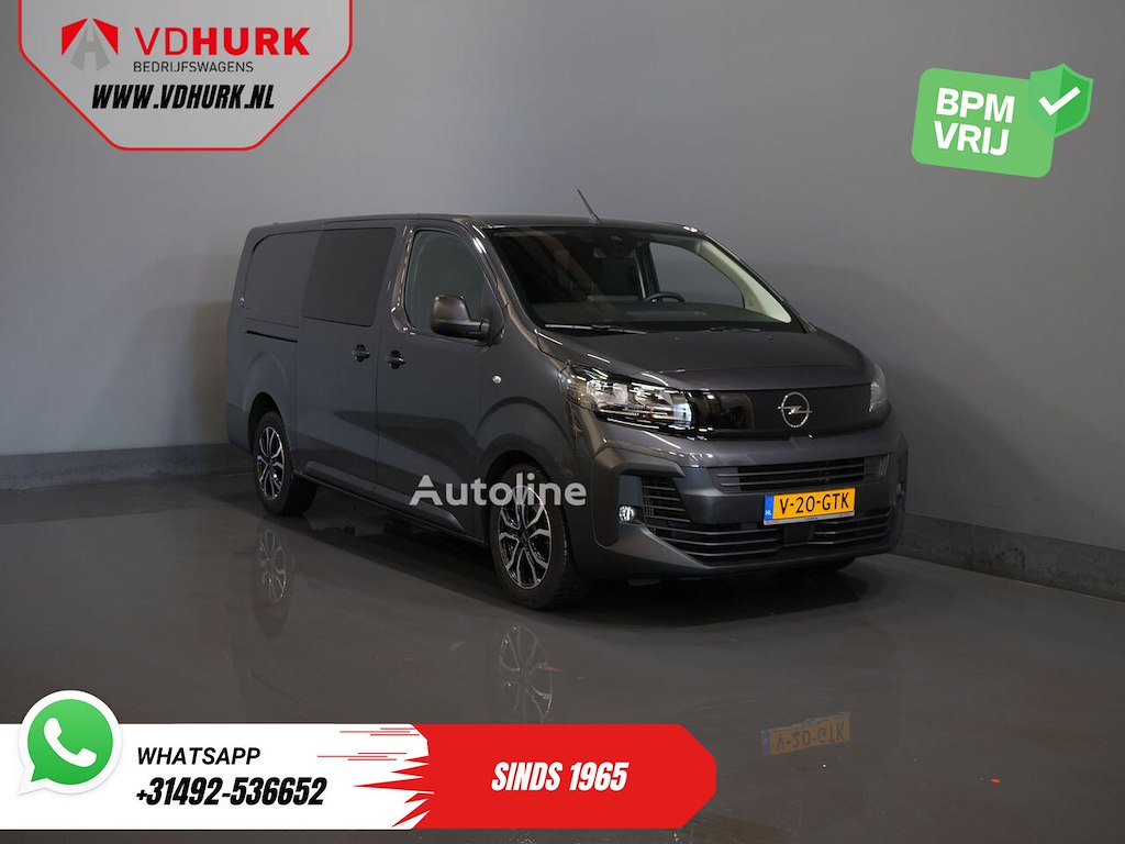 Opel Vivaro 2.0 180 pk Aut. DC Dubbel Cabine 2xSchuifdeur/ 2.5t.Trekv kombi minibus