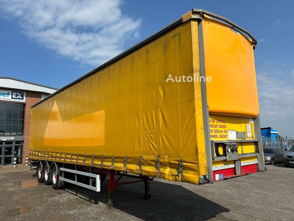 SDC LAWERENCE DAVID / SDC 13.7M CURTAINSIDE TRAILER 2019 – C504318 poluprikolica sa kliznom ceradom