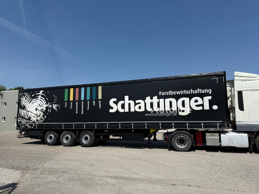 Schmitz Cargobull Buca coils poluprikolica sa kliznom ceradom
