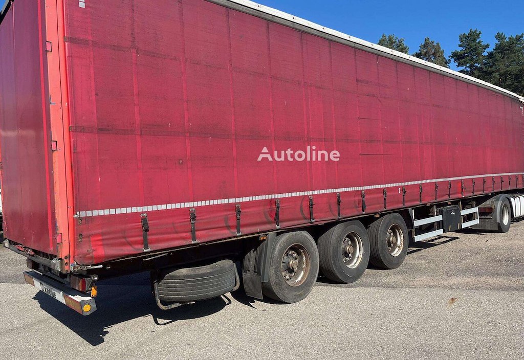 Krone SD poluprikolica sa kliznom ceradom