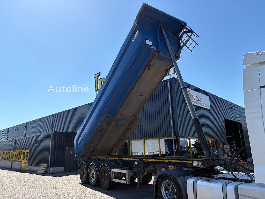 Mol 3X SAF AXLE + 2x IN STOCK + 27M3 HARDOX poluprikolica kipera