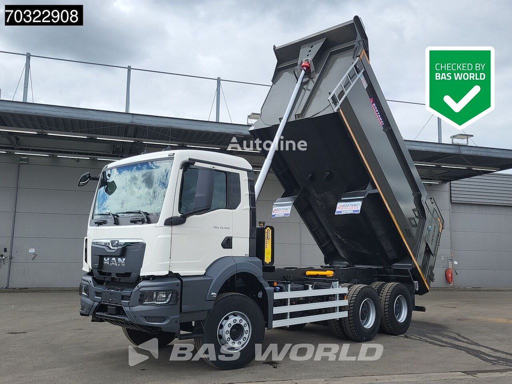 Novi MAN TGS 33.480 6X4 NEW! 20m3 tipper Big-Axle Steel suspension Automa kiper