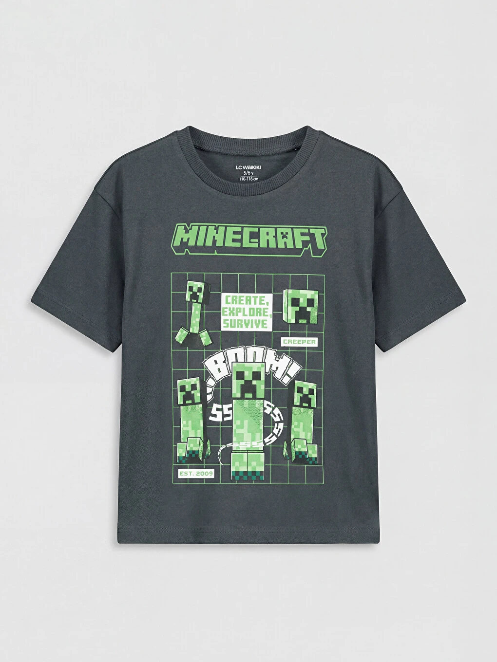 LCW Kids Minecraft Štampana Majica Za Dečake