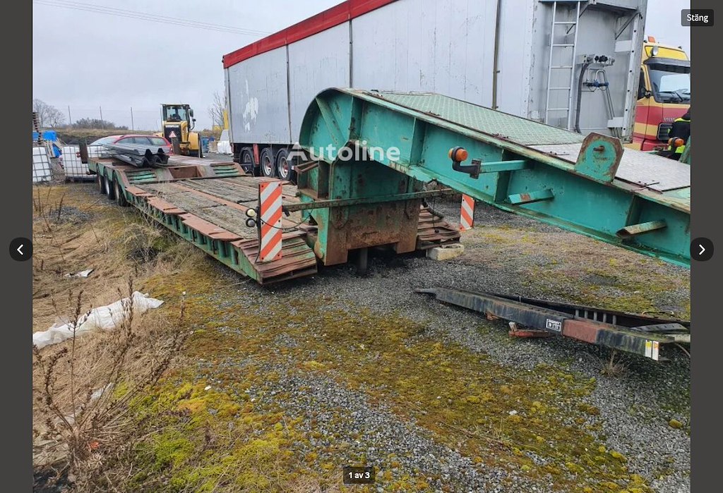 Hafo H-30 poluprikolica sa niskom platformom