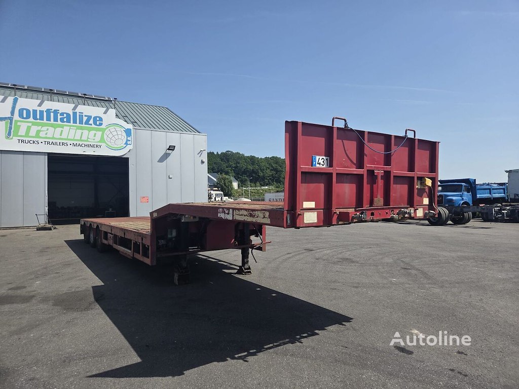 Faymonville extandable 18m poluprikolica sa niskom platformom