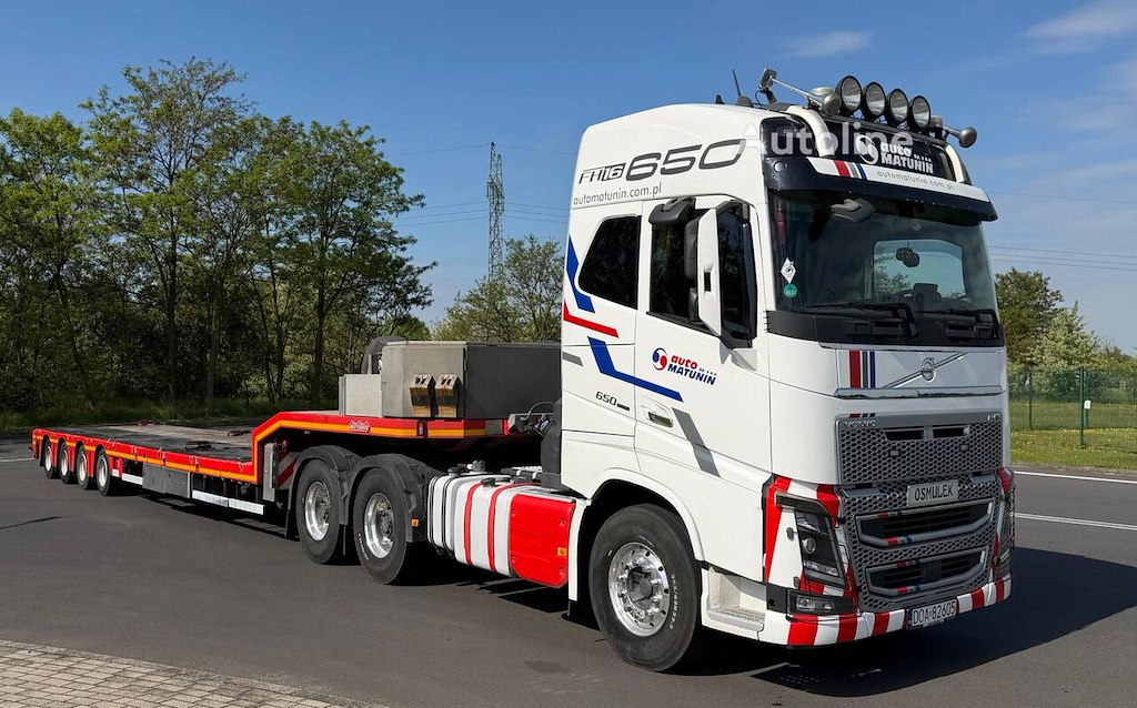 Nooteboom MCO 58 poluprikolica sa niskom platformom