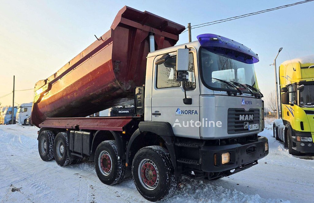 MAN FE 35.414 8x4 Meiller kiper
