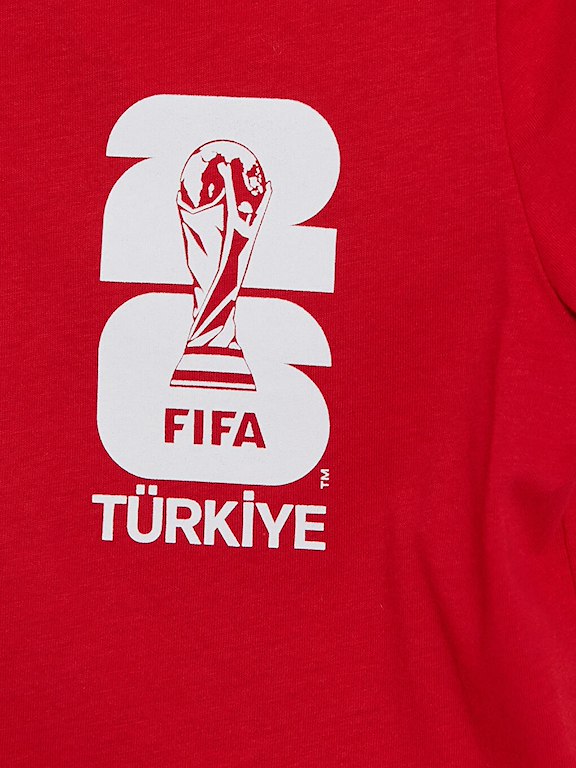 LCW Kids Dečija Majica Sa Okruglim Izrezom Fifa Štampom