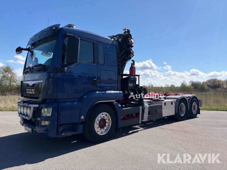 Prodaje se MAN TGS 26.480 rol kiper sa kukom na aukciji